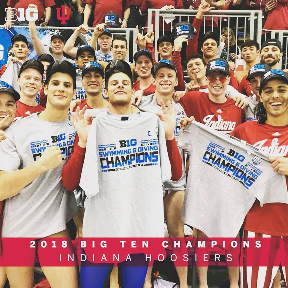 Bruno Blašković sa svojim sveučilištem Indiana University pobjednik Big ...
